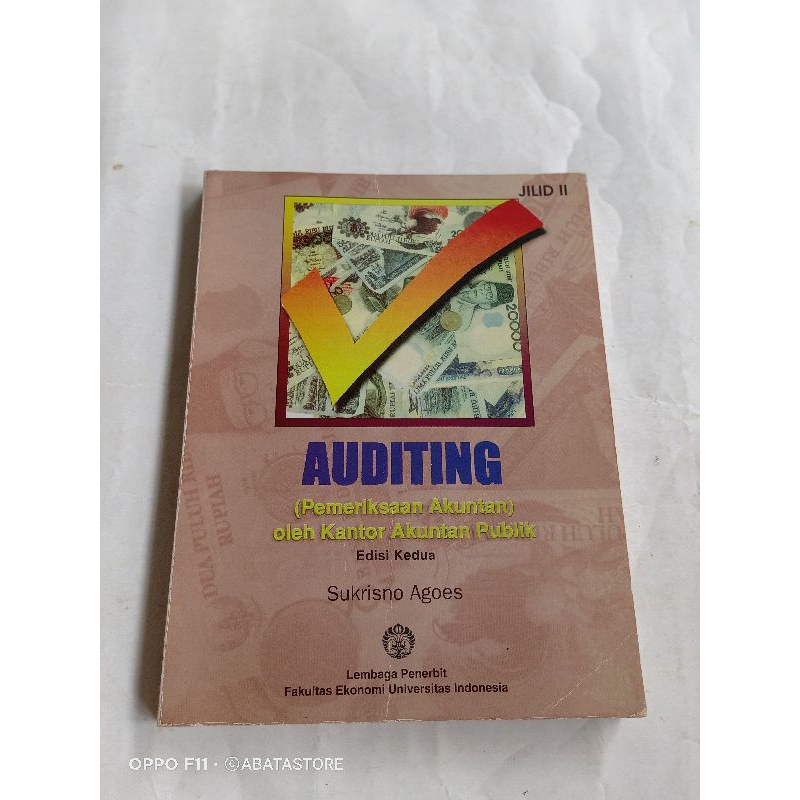 Jual BUKU AUDITING BUKU II EDISI KEDUA SUKRISNO AGOES | Shopee Indonesia