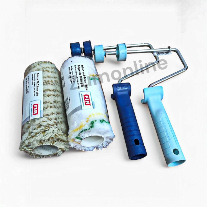 Jual Kuas rol cat tembok fia 7" paint roller refill | Shopee Indonesia