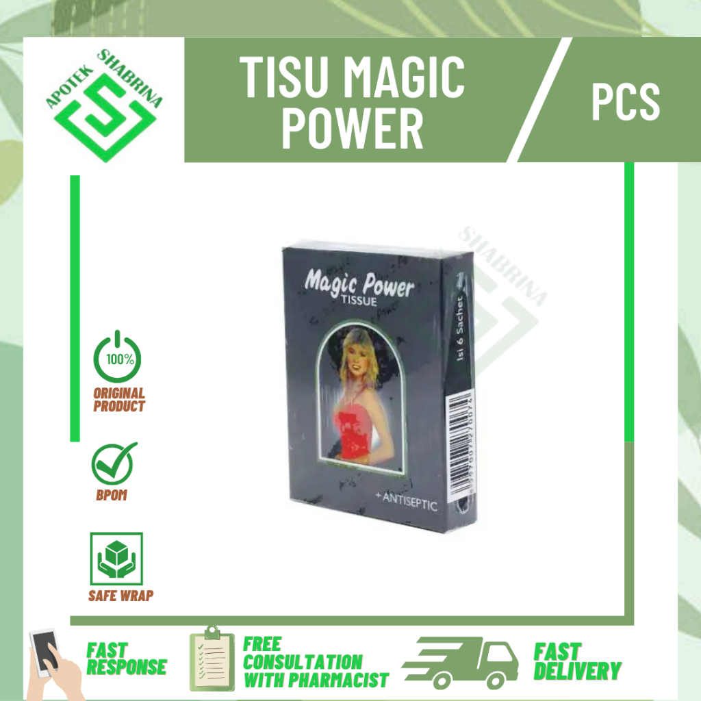 Jual Tissue Magic Power Hitam 6 Lembar | Shopee Indonesia