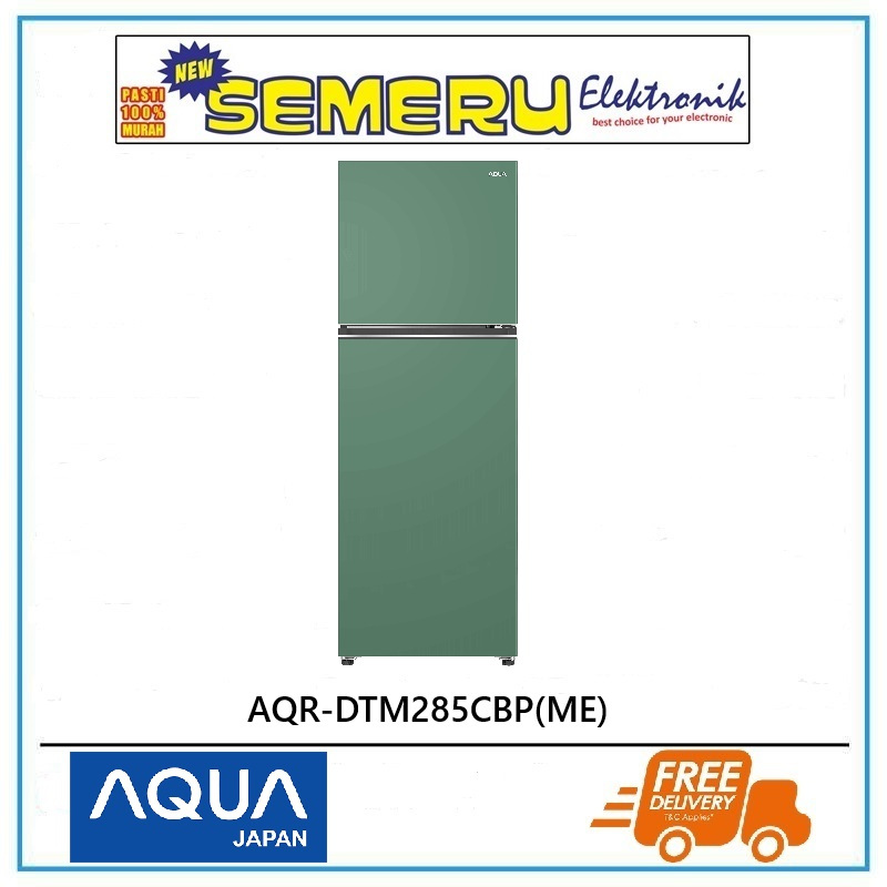 Jual AQUA KULKAS 2 PINTU TURBO COOLING Chicolor AQR-DTM285CBP(ME) 225L AQRDTM285CBPME | Shopee ...