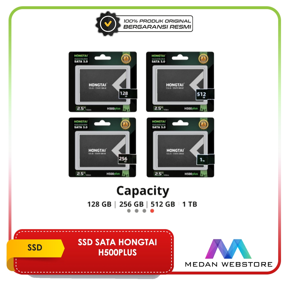 Jual SSD Sata Hongtai H500Plus 128gb 256gb 512gb 1tb sata III 6Gb/s For ...