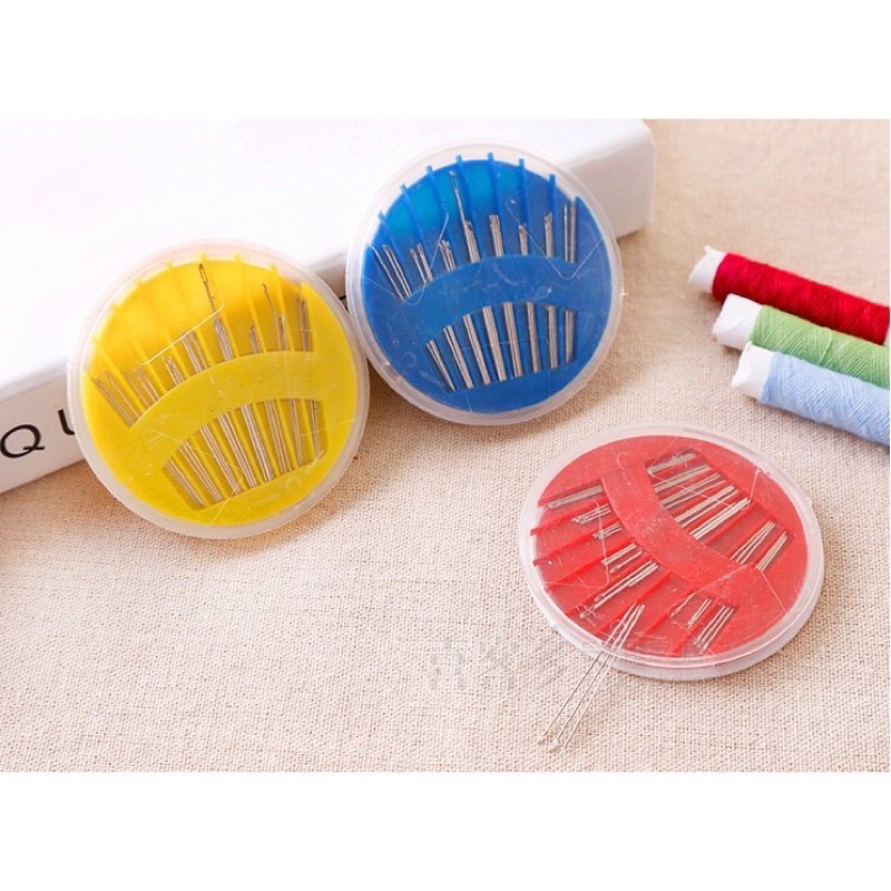 Jual (1Set) Jarum Jahit Jarum Tangan Kecil Besar Jarum Piring Murah ...