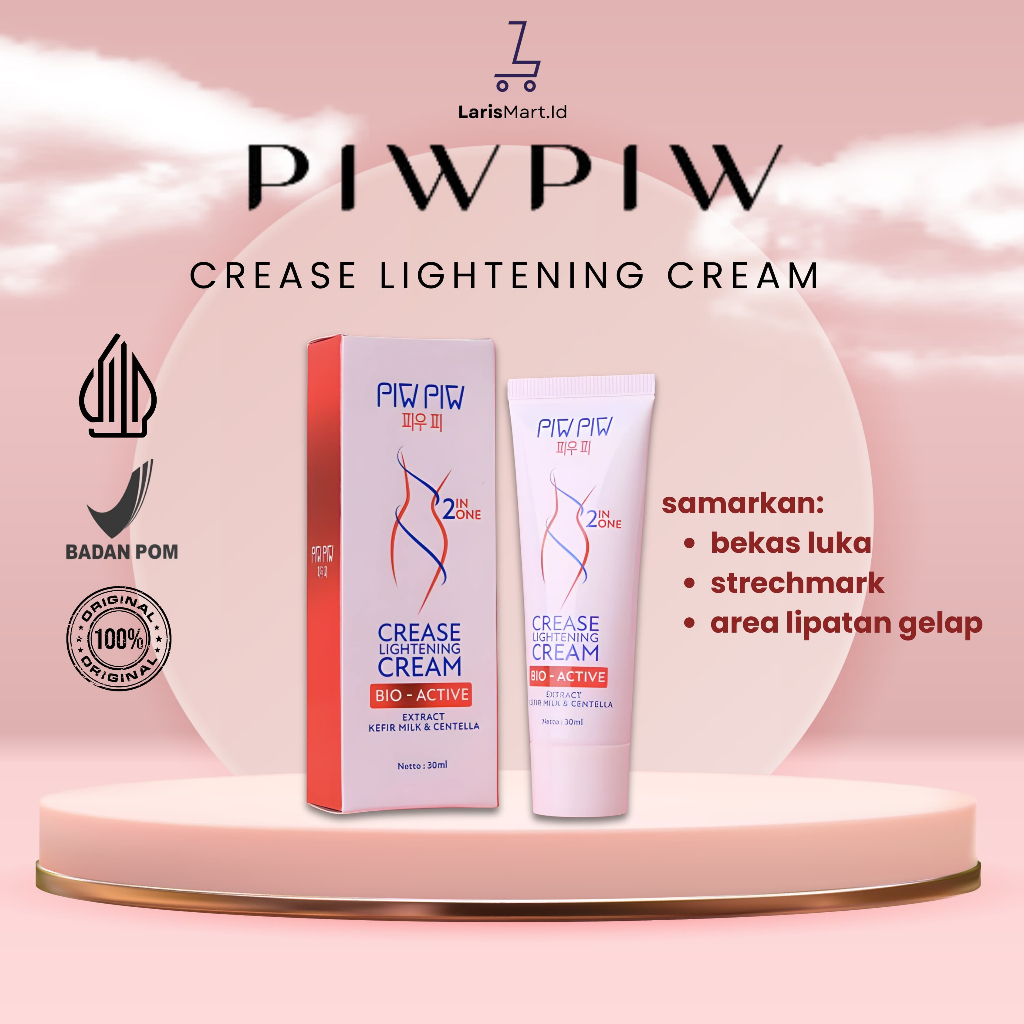 Jual PIW PIW Crease Lightening Cream - Mencerahkan Ketiak - Perawatan Penghilang Bekas luka ...