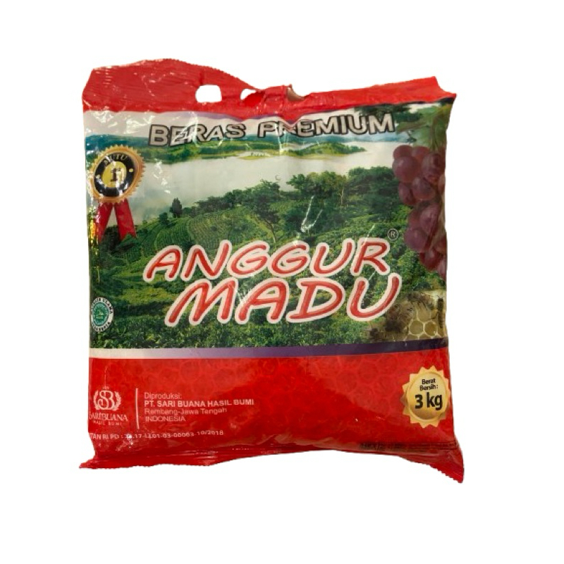 Jual Beras Anggur Madu 3kg promo murah | Shopee Indonesia