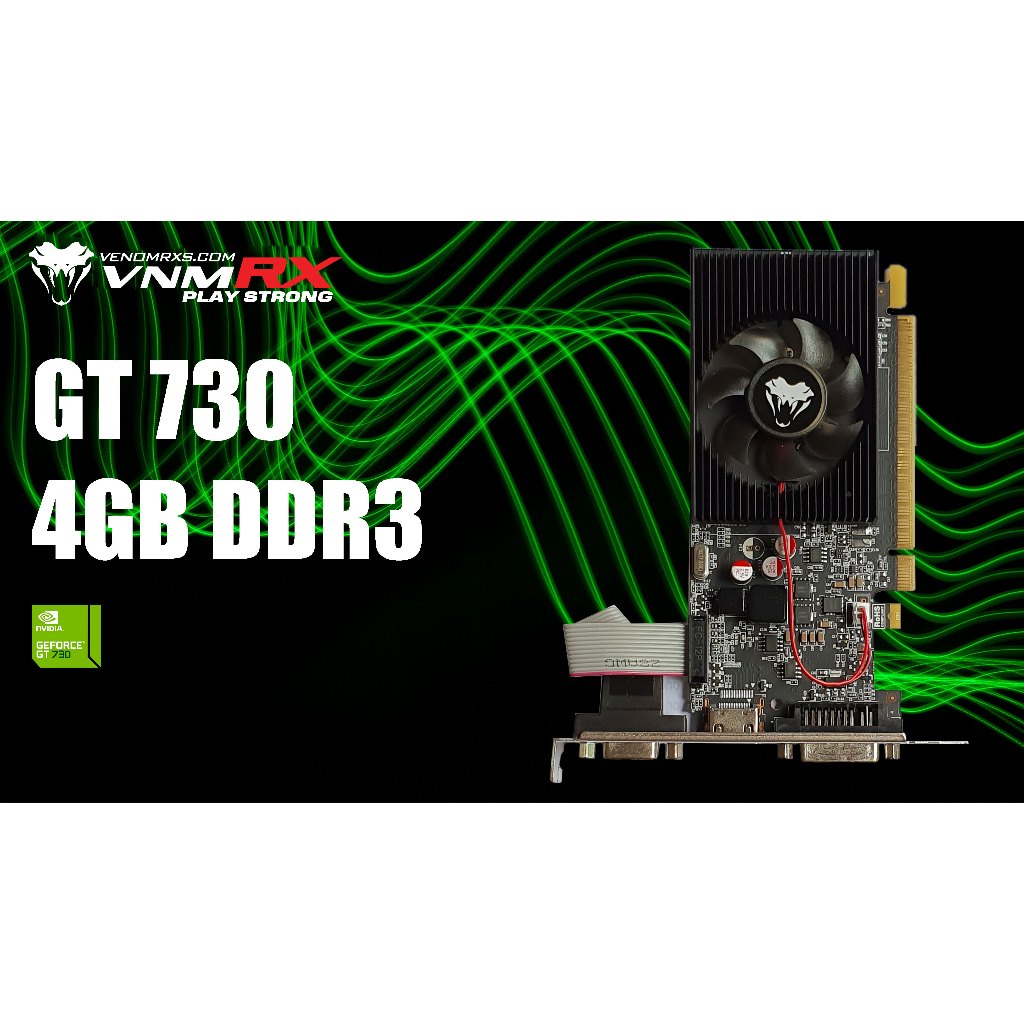Jual VGA Card Nvidia Geforce | VenomRX Venom-RX GT730 GT-730 4GB DDR3 ...