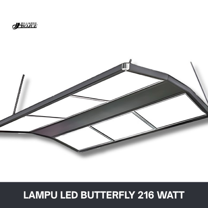 Jual Lampu LED Butterfly Meja Billiard 6 Panel / 6 LED Lamp Billiard ...