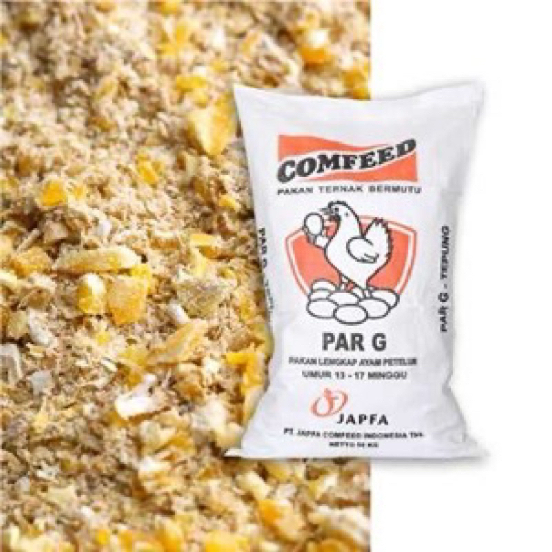 Jual Pakan Ayam Lengkap Petelur PAR G Ayam Petelur Japfa Comfeed usia ...