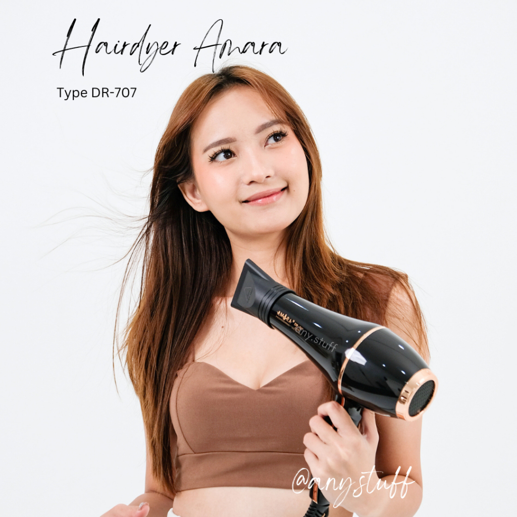 Jual Hair Dryer Salon Amara DR-707 Daya 450 Watt | Shopee Indonesia