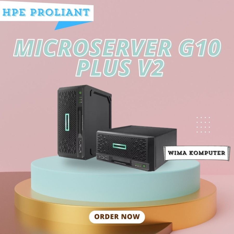 Jual HPE ProLiant MicroServer Gen10 Plus v2 E-2314 - 4 CORE 2.8GHz ...