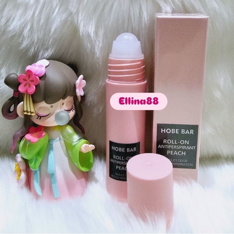 Jual Hobe Bar White Peach Scented Antiperspirant Roll On 20ml ...