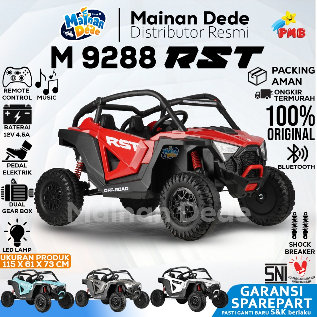 Jual Mainan Mobil Aki Anak PMB 9288 RST M9288 M-9288 9288A MARQUEZ ...
