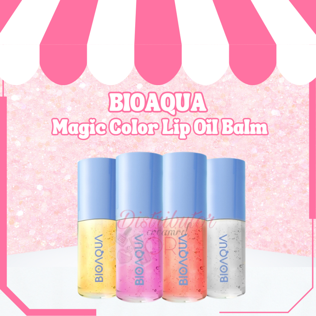 Jual BIOAQUA Magic Color Lip Oil Balm Lip Gloss Serum Bibir Hydration ...
