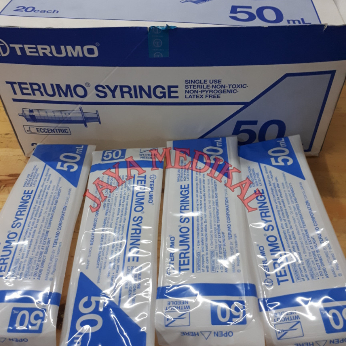 Jual Terumo Spuit 50cc Disposable Syringe 50ml Terumo | Shopee Indonesia