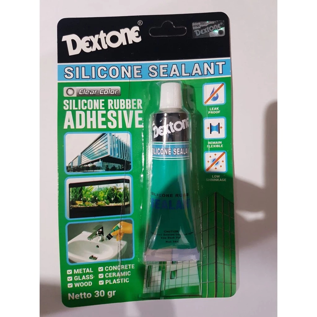 Jual Lem Kaca Dextone SILICONE SEALANT LEM KACA SILICONE RUBBER SEALANT ...