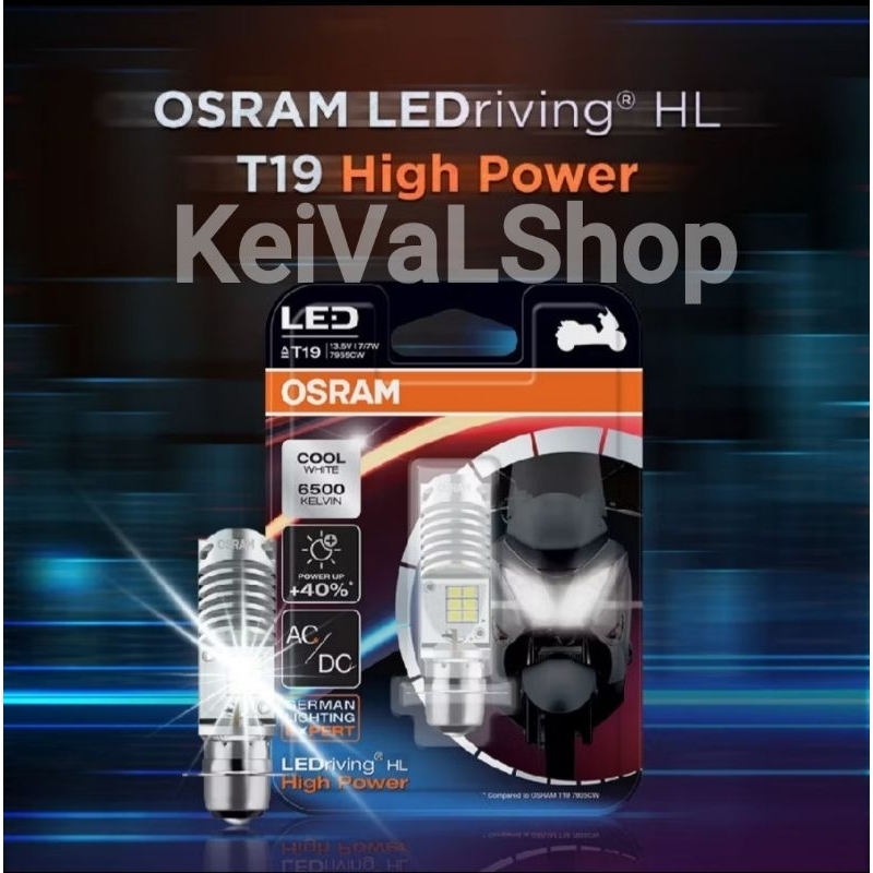 Jual Osram Led T19 High Power New Gen Ac Dc 13,5v7/7w Coolwhite/Putih ...