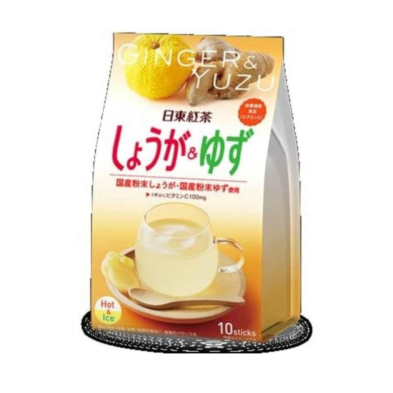 Jual Nittoh Tea Drink Ginger and Yuzu minuman jahe dan lemon yuzu bisa ...