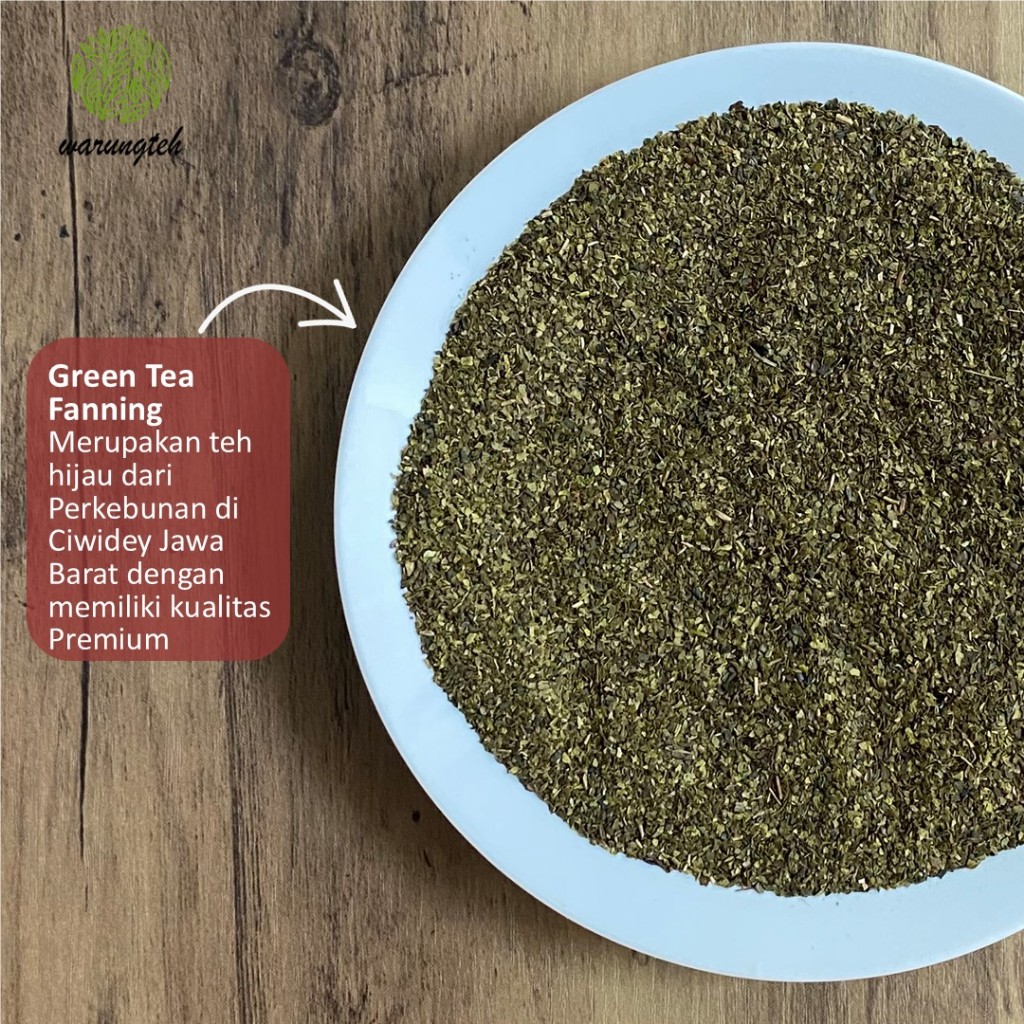 Jual Green Tea Fanning | Teh Hijau Grade Fanning Kiloan | Warungteh ...
