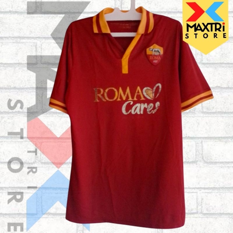 Jual JERSEY AS ROMA JERSEY RETRO JERSEY LAWAS JERSEY SECOND | Shopee ...