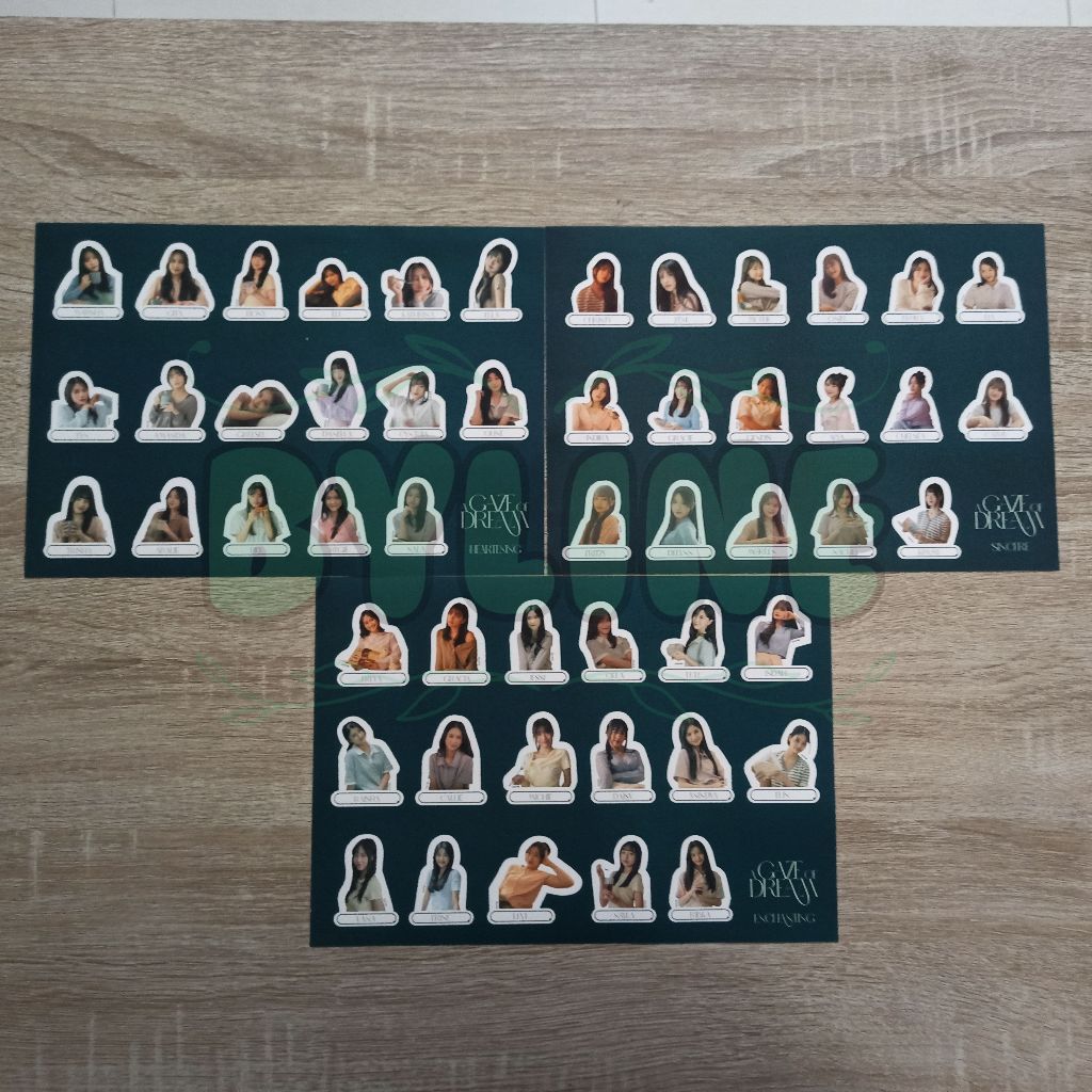 Jual JKT48 2025 Sticker “A Gaze Of Dream” 2025 / Sticker Only (Official ...