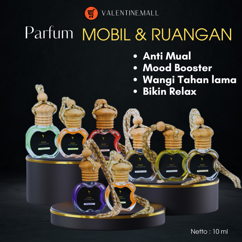 Jual Calve | Parfum Mobil Anti Mual Aroma terapi 10ml | Shopee Indonesia