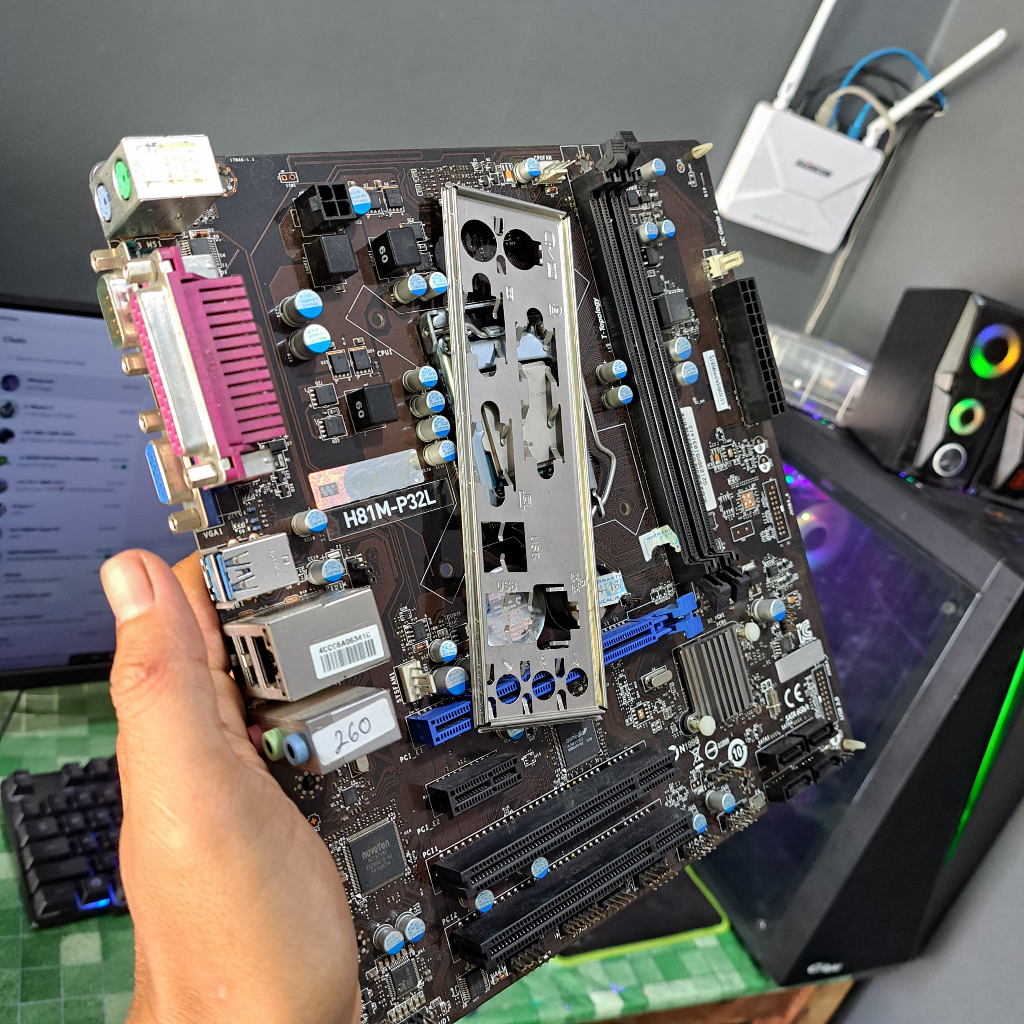 Jual Mobo MSI H81 Motherboard H81 WEARNES | Shopee Indonesia