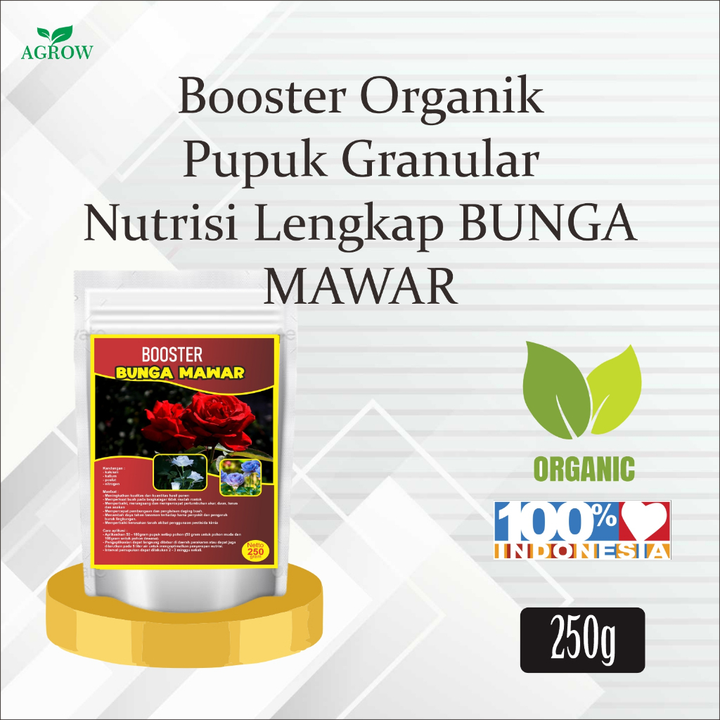 Jual booster padat bunga mawar 250gram | Shopee Indonesia
