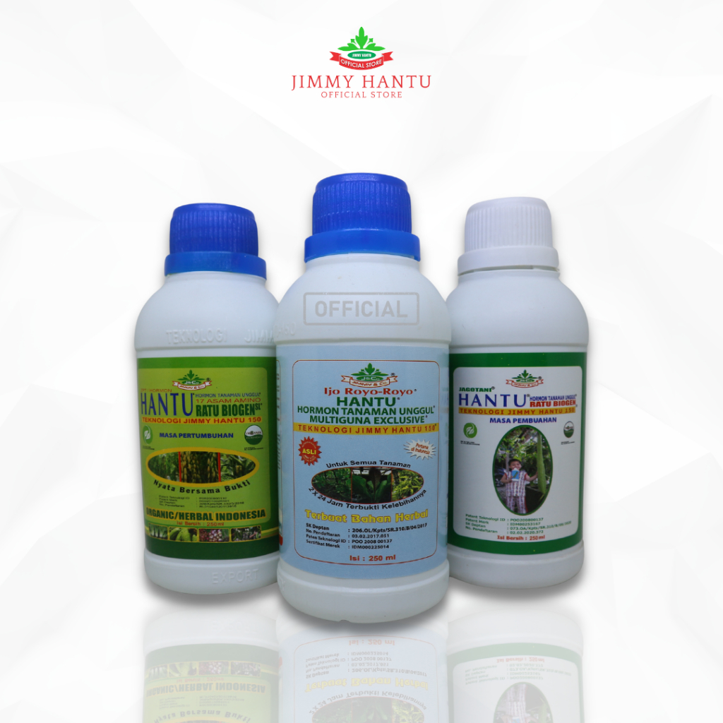 Jual Pupuk Jimmy Hantu Paket Kemasan 250ml ZPT Hantu Multiguna Jagotani ...