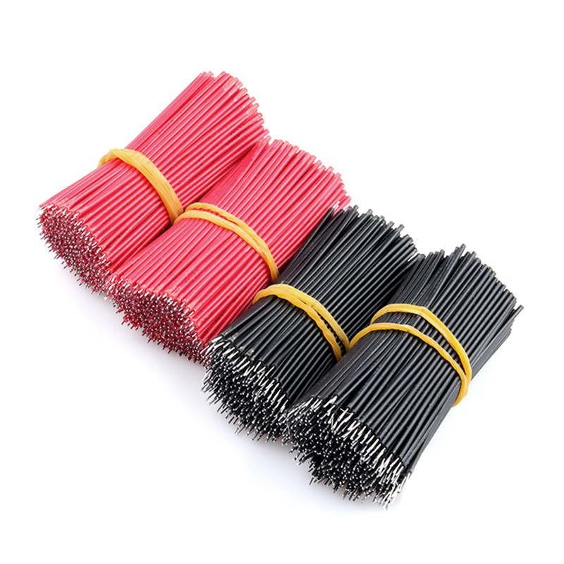 Jual 20 cm Wires 24 AWG Connector Wire KABEL MERAH HITAM SERABUT SILVER | Shopee Indonesia