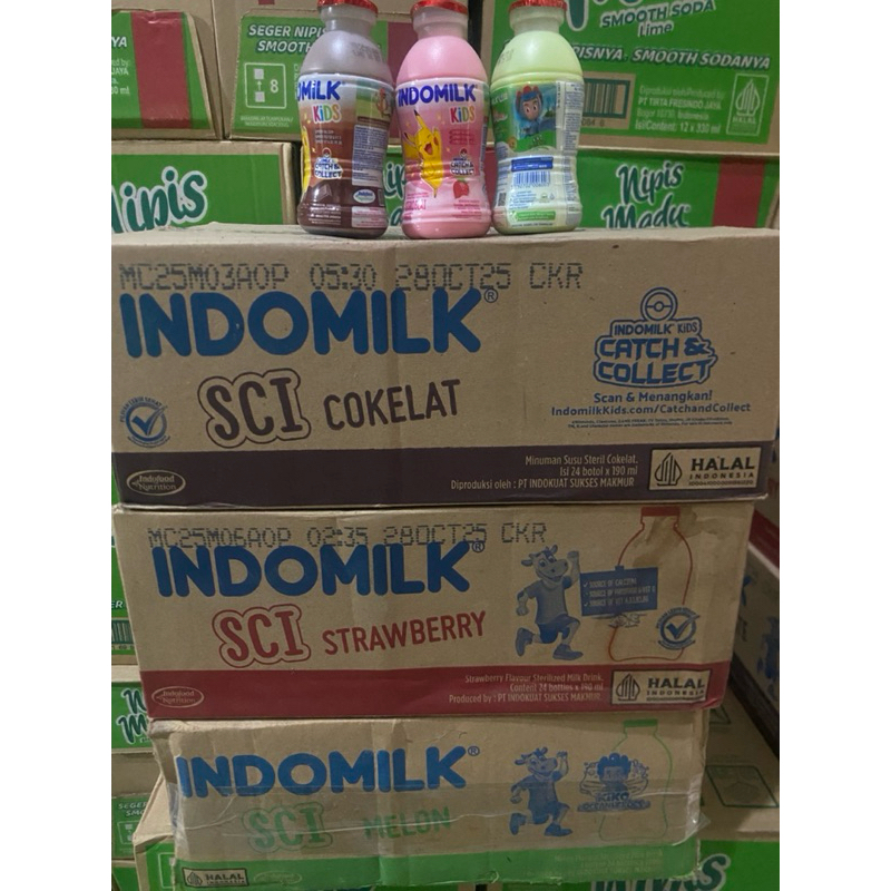 Jual Indomilk botol 190ml isi 24pcs | Shopee Indonesia