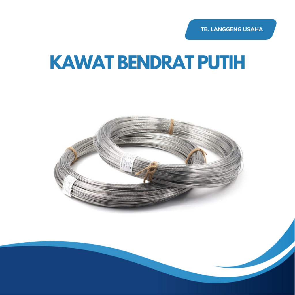 Jual KAWAT IKAT TALI / BENDRAT PUTIH BESI BETON TIANG BANGUNAN | Shopee ...