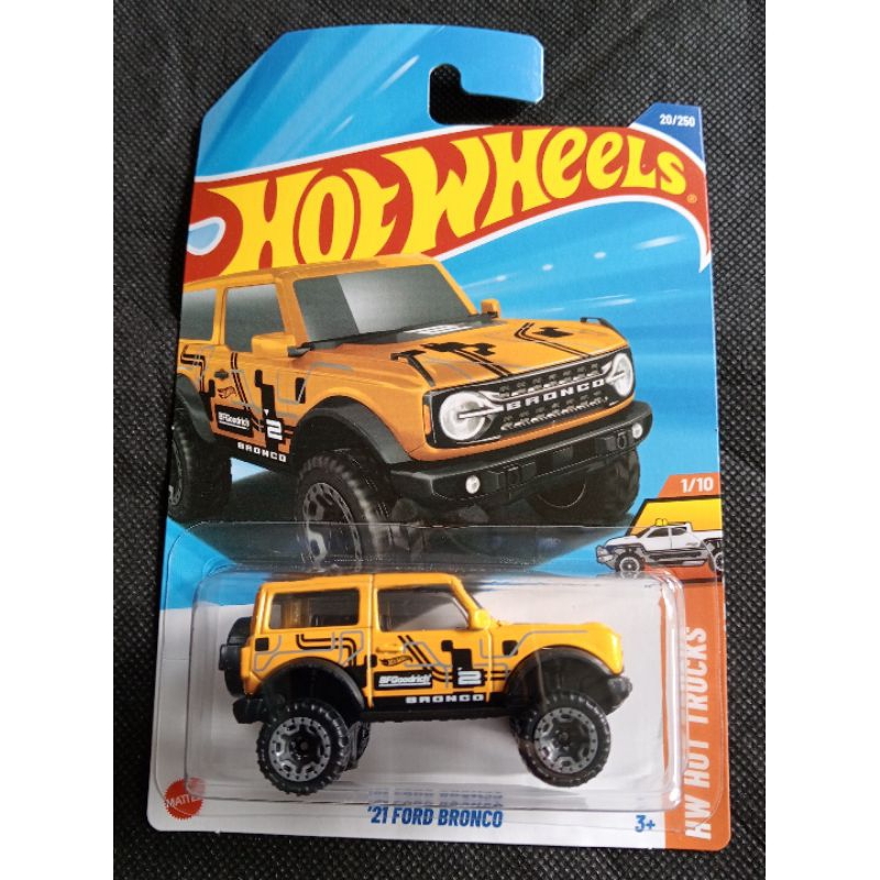 Jual HOT WHEELS '21 FORD BRONCO KUNING | Shopee Indonesia