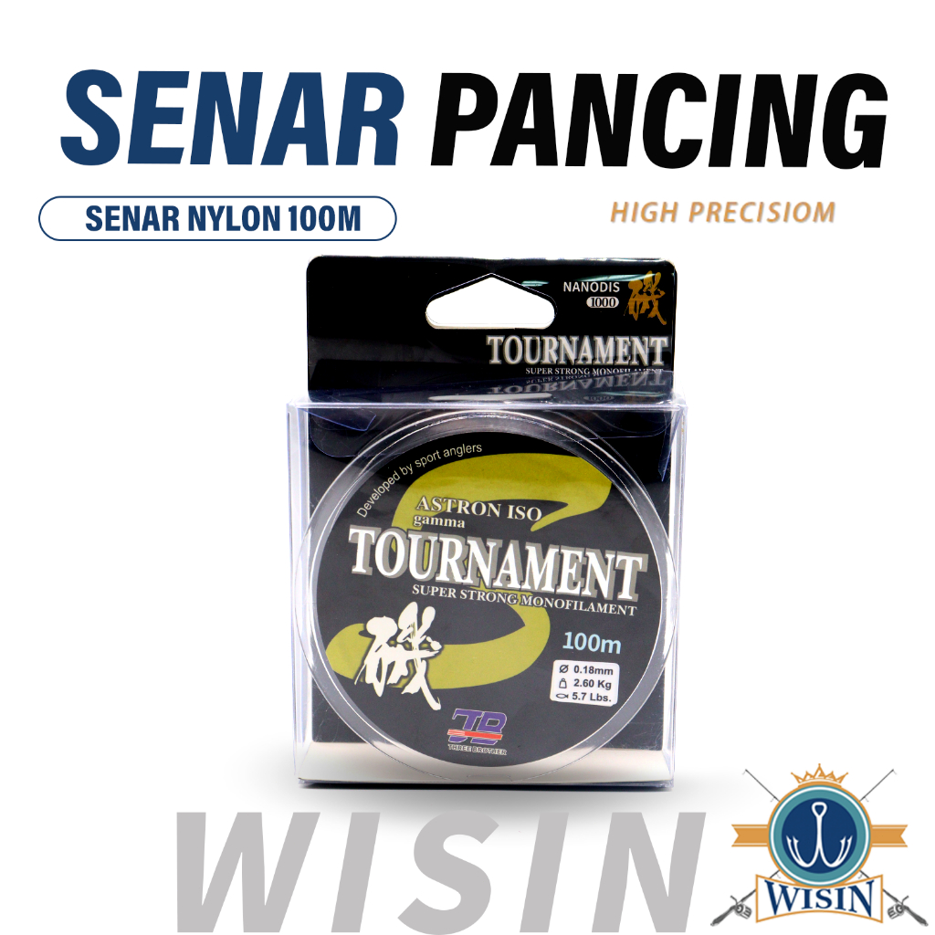 Jual Wisin Benang Nilon Putih 100M, Low Visibility & Tahan Karang untuk ...