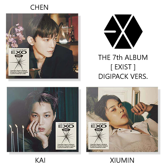 Jual EXO The 7th Album [ EXIST ] Digipack Ver. (Booklet + CD + Photo ...