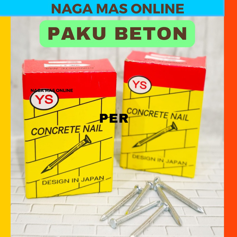 Jual PAKU BETON 1 INCI SAMPAI 3 INCI JUAL PER KOTAK/ PAKU TEMBOK / IRON ...