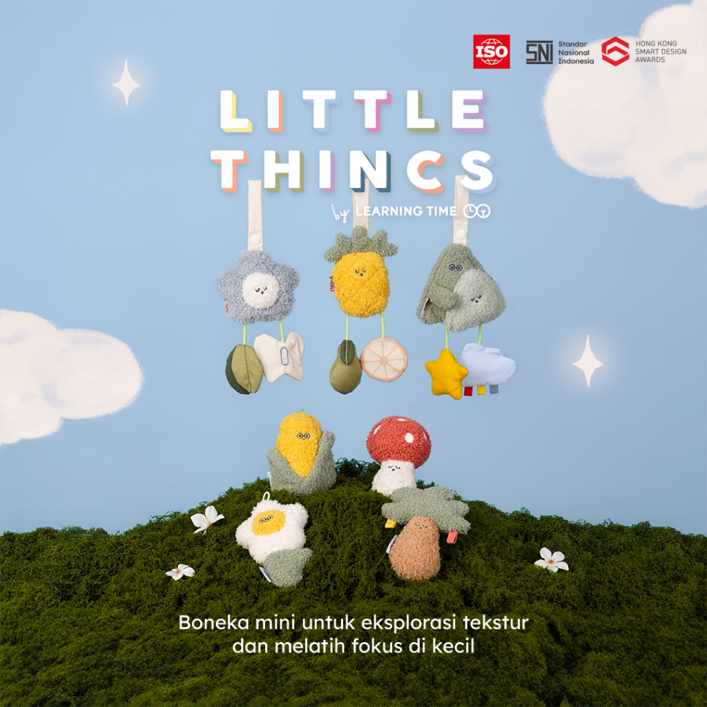 Jual Learning Time-Little Thincs- Boneka Mini/Rattle Bayi/Boneka ...