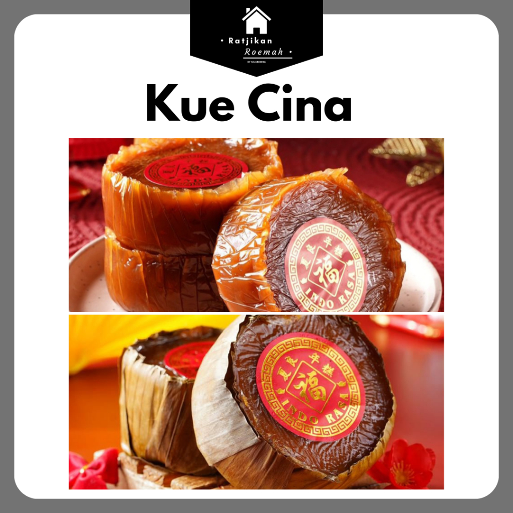 Jual Ratjikan Roemah Kue Cina / Kue Cina Indo Rasa / Nian Gao / Kue ...