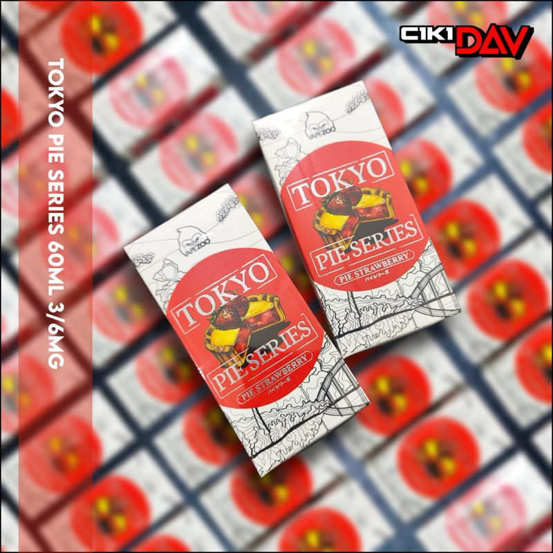 Jual Tokyo Pie 60ml eliquid Vapezoo | Shopee Indonesia