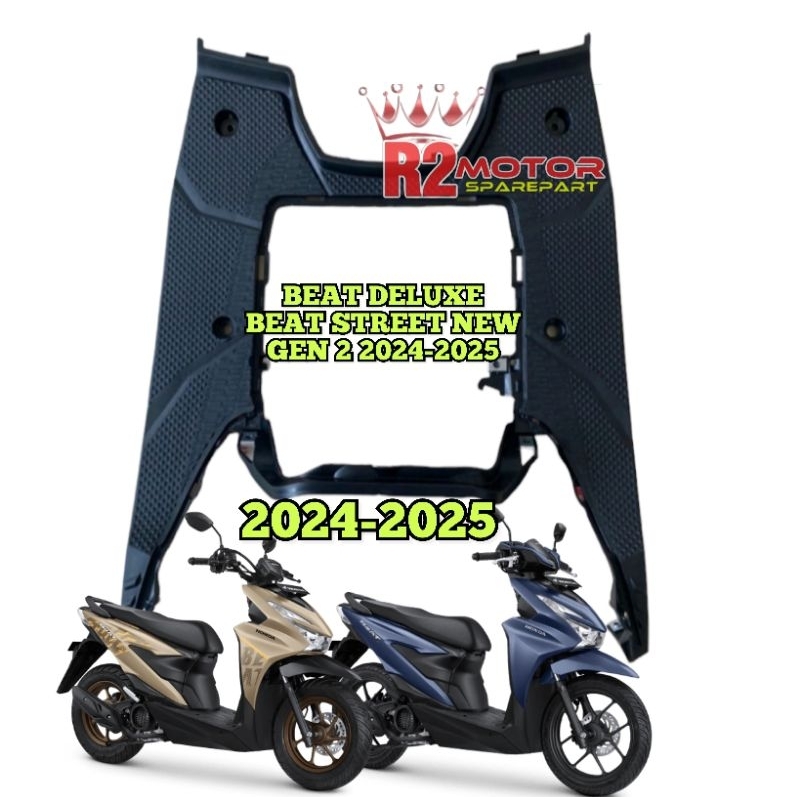 Jual Bordes Dek Bawah Pijakan Kaki Beat Deluxe Gen 2 2024-2025 Beat ...