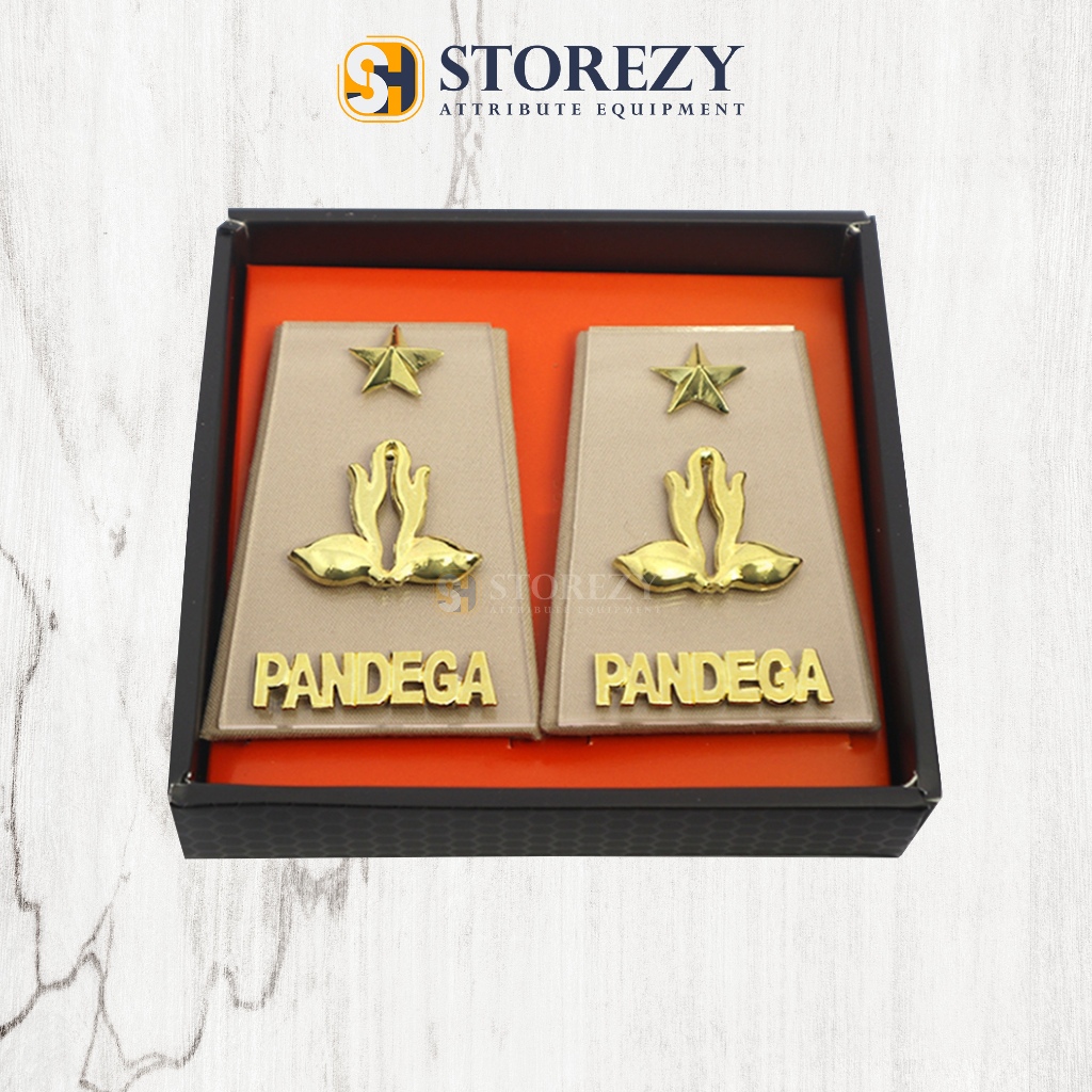 Jual Pangkat Pandega Pramuka Logo Timbul Akrilik Gold Premium | Shopee ...