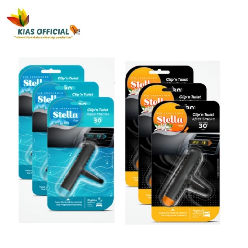 Jual Stella Clip'n Twist After Smoke Mobil Tanpa Bau Rokok | Shopee ...