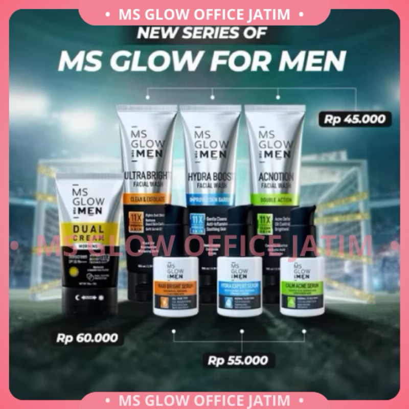 Jual MS Glow For Men New Series | Shopee Indonesia