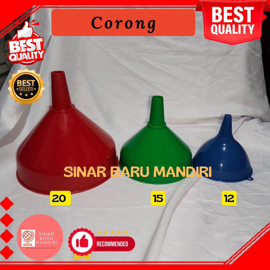 Jual Corong minyak / corong air plastik ukuran 12 cm/ corong 15 / corong 20 cm | Shopee Indonesia