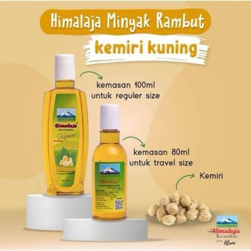 Jual Himalaya Minyak Rambut Kemiri kuning 80ml | Shopee Indonesia