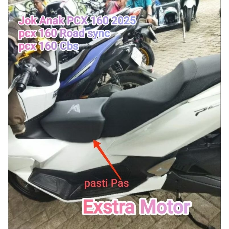Jual Jok Boncengan Anak PCX 160 Roadsync 2025 PCX 160 CBS 2025 Pasti ...