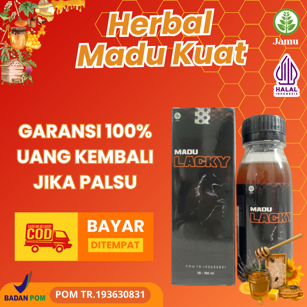 Jual MADU LACKY - Madu Herbal Tradisional Penambah Stamina Pria Kuat ...