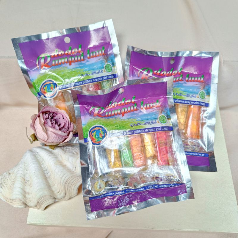 Jual Dodol Rumput Laut 90gr Phoenix Lombok Jelly Viral Ready stock ...