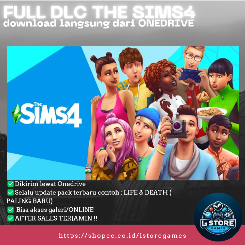 Jual THE SIMS 4 Full Pack FUll DLC All DLC PC Original + Latest Update ...