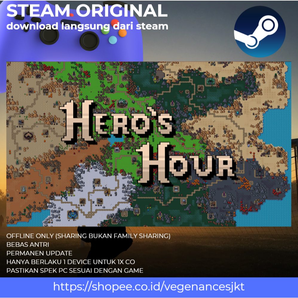 Jual Hero's Hour PC Game Sharing Original + Latest Update | Shopee ...