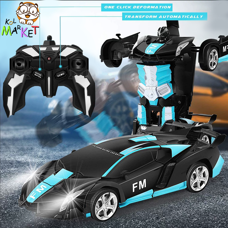 Jual Mainan Mobil Remote Control RC Mobil Transformasi Robot Rc Mobil ...