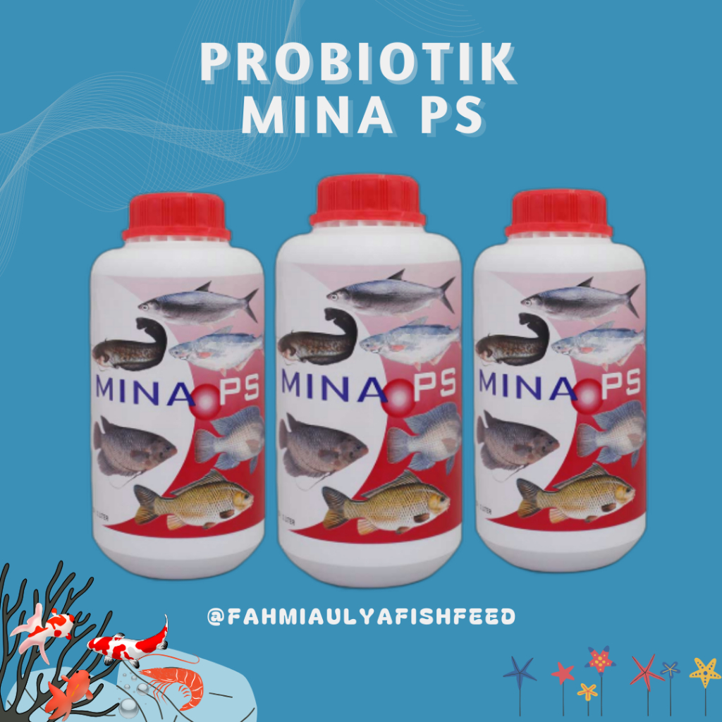 Jual Probiotik Udang dan Ikan Mina PS Kemasan 1 Liter | Shopee Indonesia